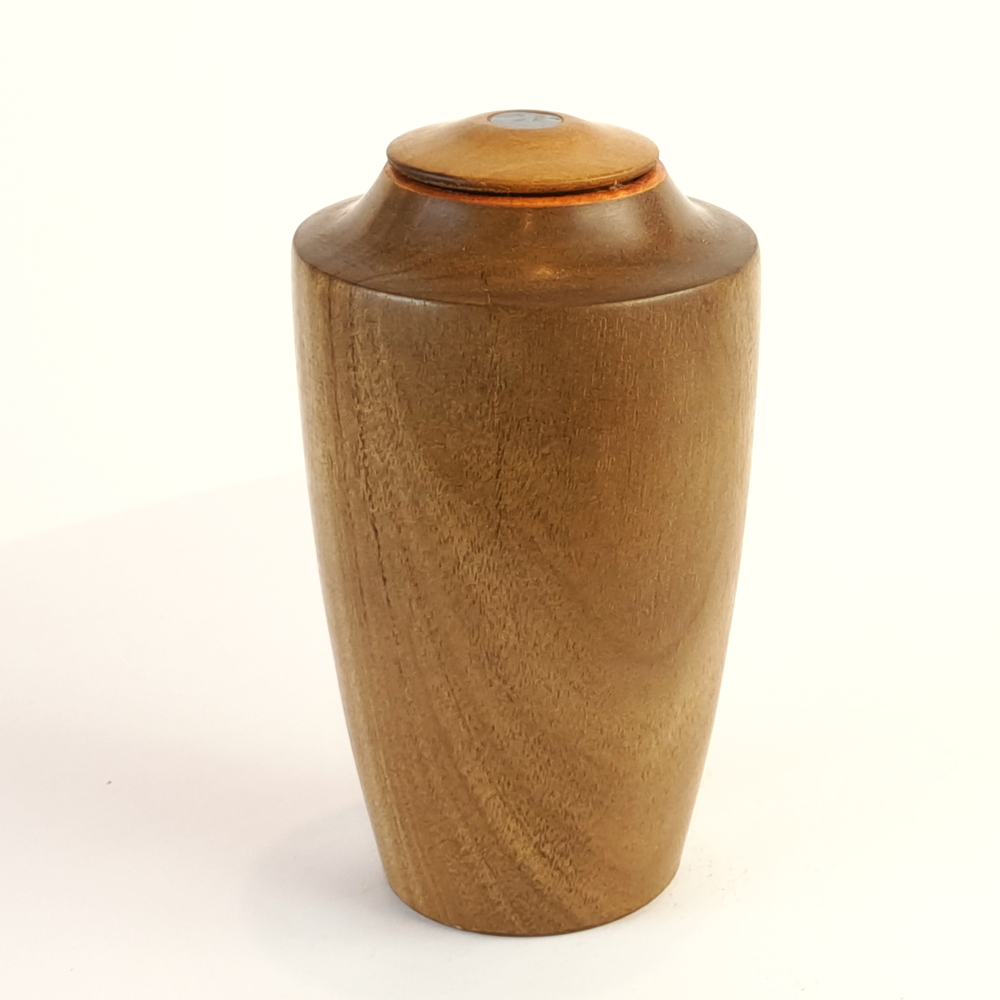 Display/Keepsake Mini- Puriri/Plum/Paua – Urncraft